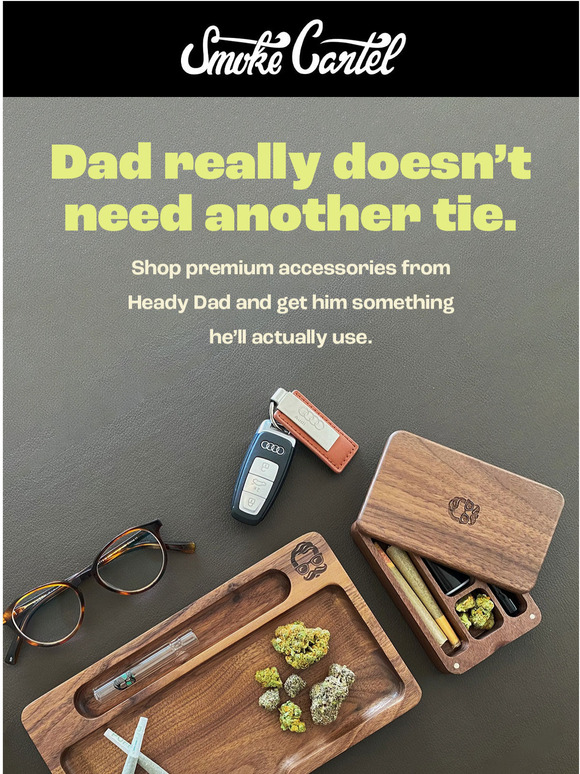 Smoke Cartel: Class up dad's smoking setup for Father's Day. 🥸 | Milled