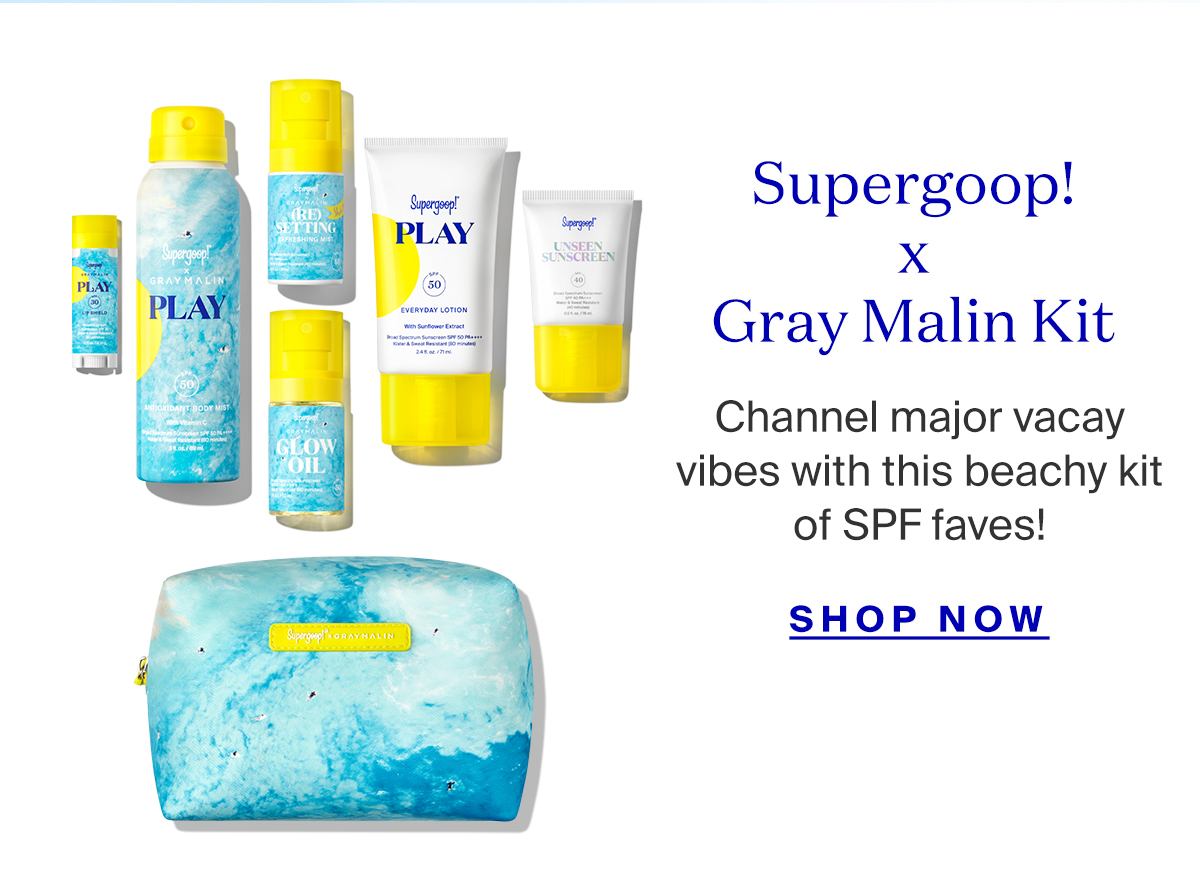 Supergoop: Exclusive kits & sets made for summer! | Milled