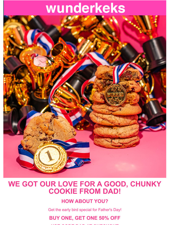 Wunderkeks: From 1 to 10, how much of a COOKIE MONSTER is your DAD ...