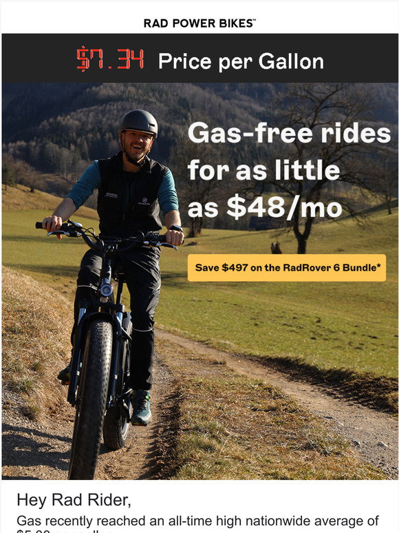 Rad Power Bikes: A tank of gas or an ebike - which costs more? | Milled
