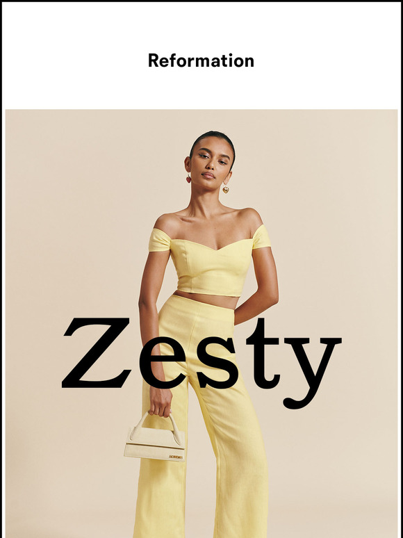 Reformation Email Newsletters: Shop Sales, Discounts, and Coupon Codes