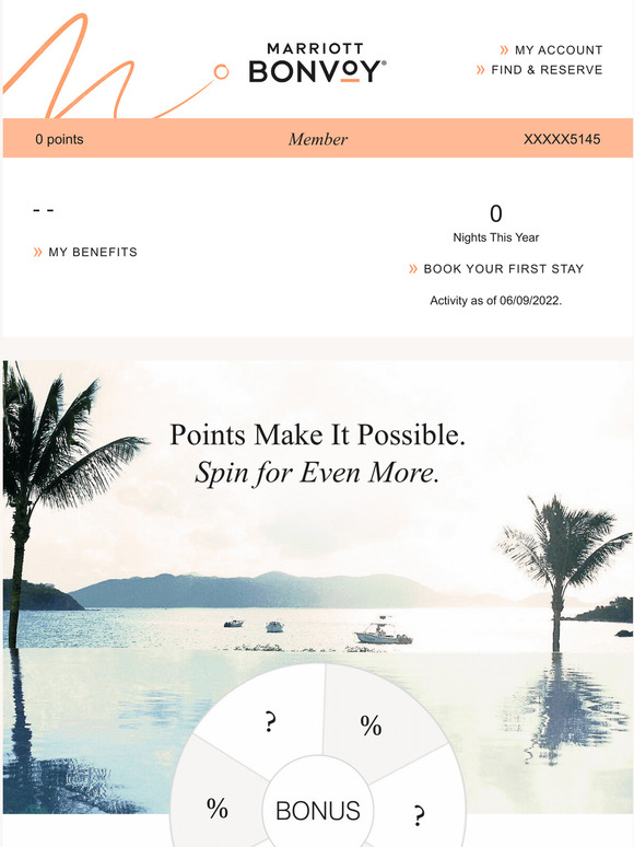 Marriott International - UK & Ireland: Your Marriott Bonvoy Account ...