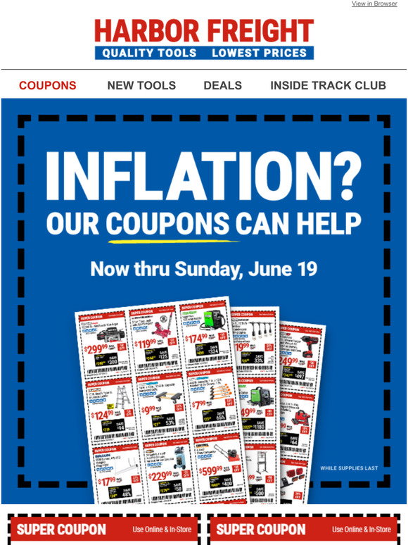 Harbor Freight: We Found These Coupons for Your Next Purchase | Milled