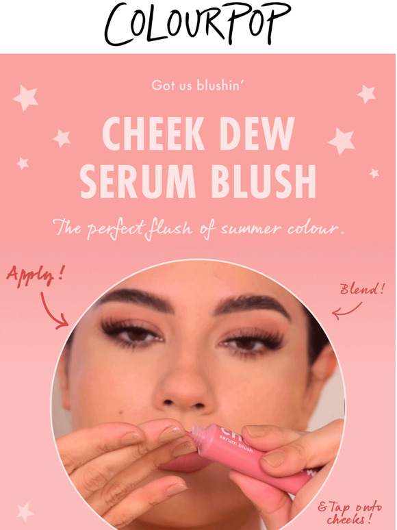 ColourPop: Treat ur cheeks 😊 Cheek Dew Serum Blush 💓 | Milled