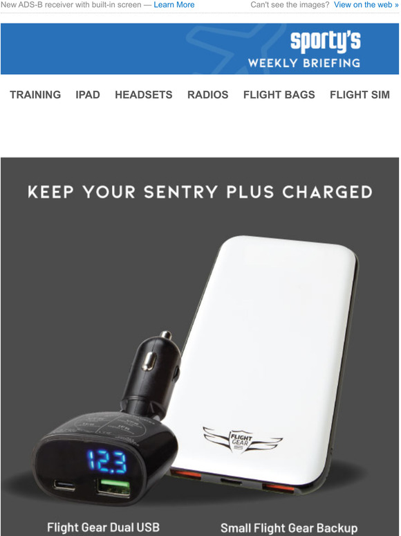 Sporty's Pilot Shop: 🚨 Introducing Sentry Plus, From ForeFlight | Milled