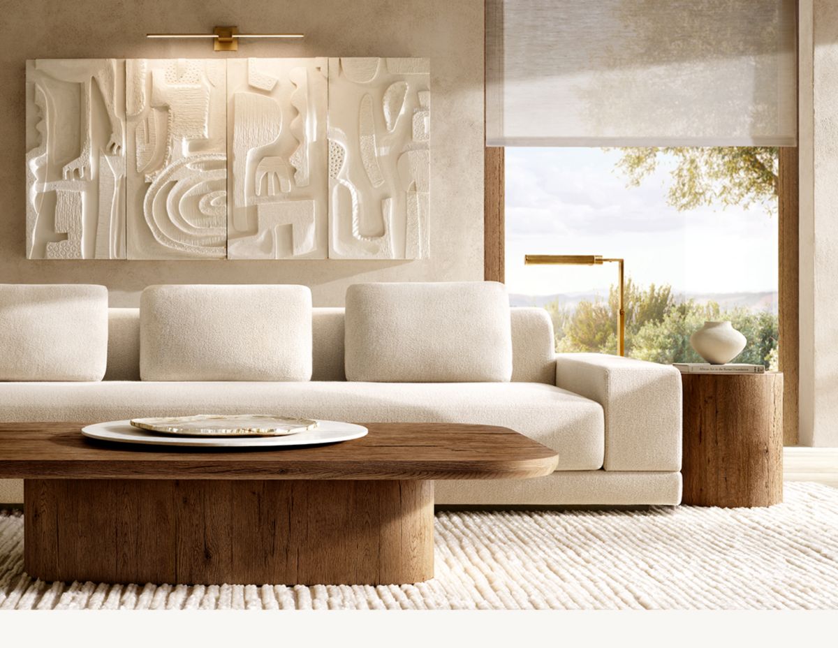 Restoration Hardware: Introducing the Oslo Collection in Aged Oak from ...