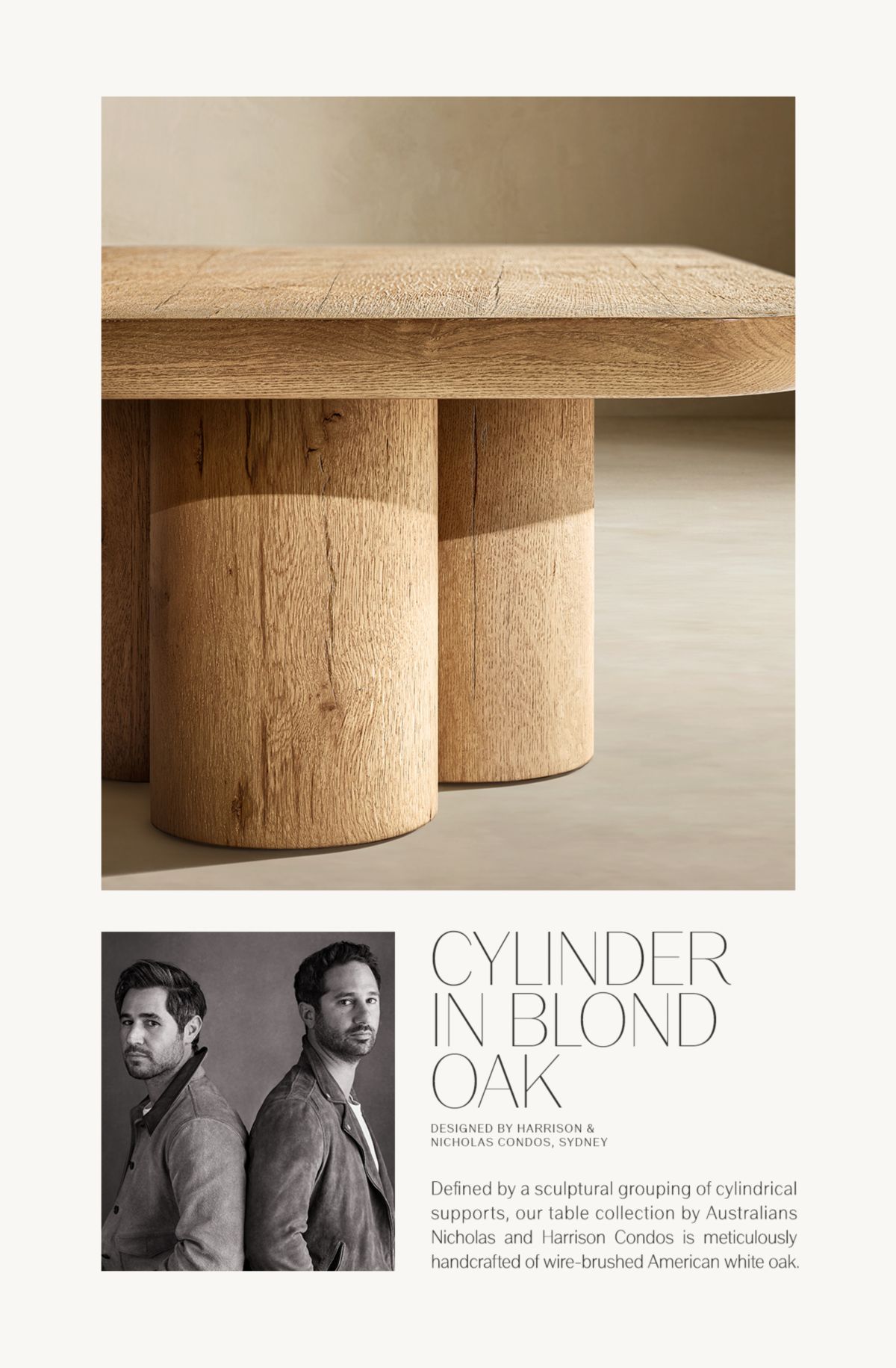 Restoration Hardware: Introducing the Oslo Collection in Aged Oak from ...