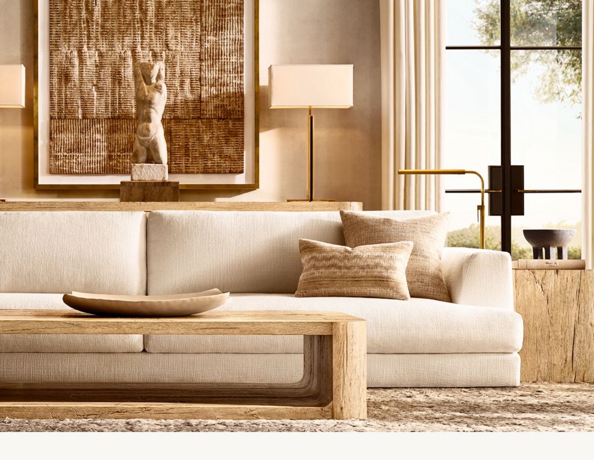 Restoration Hardware: Introducing the Oslo Collection in Aged Oak from RH Contemporary | Milled
