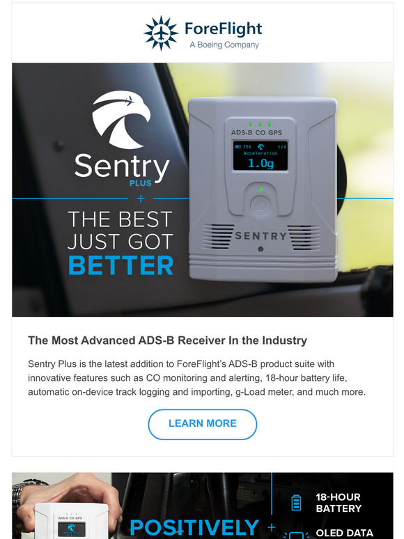 ForeFlight: Introducing Sentry Plus, the Latest in Portable ADS-B | Milled