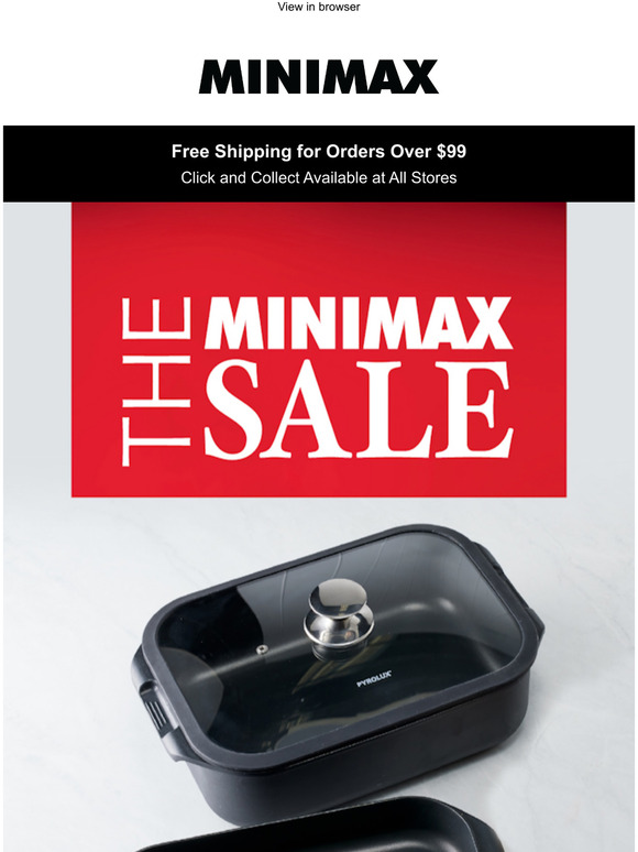 Minimax: THE MINIMAX SALE | WINTER COOKING ESSENTIALS | Milled