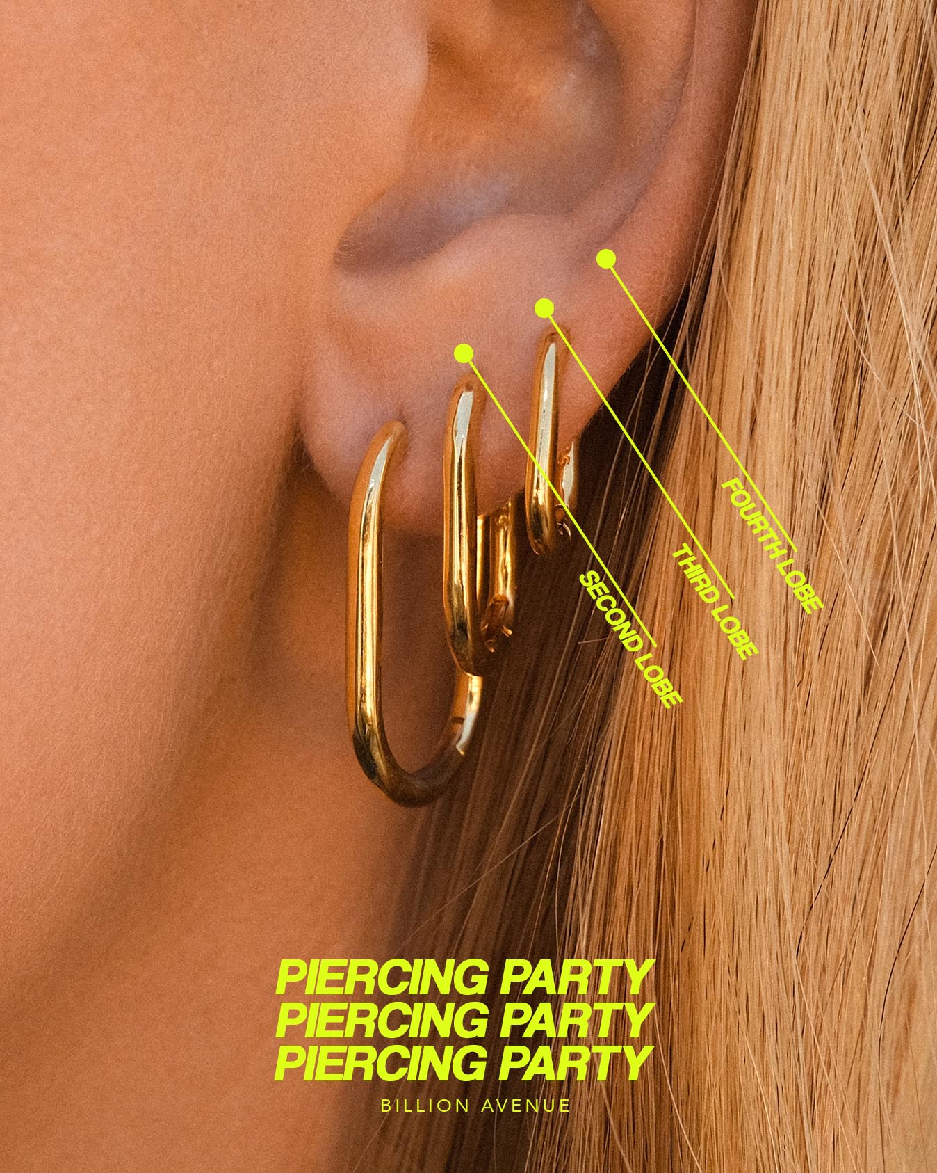 Billion Avenue: You're Invited - Billion Avenue's piercing party! 💛 ...
