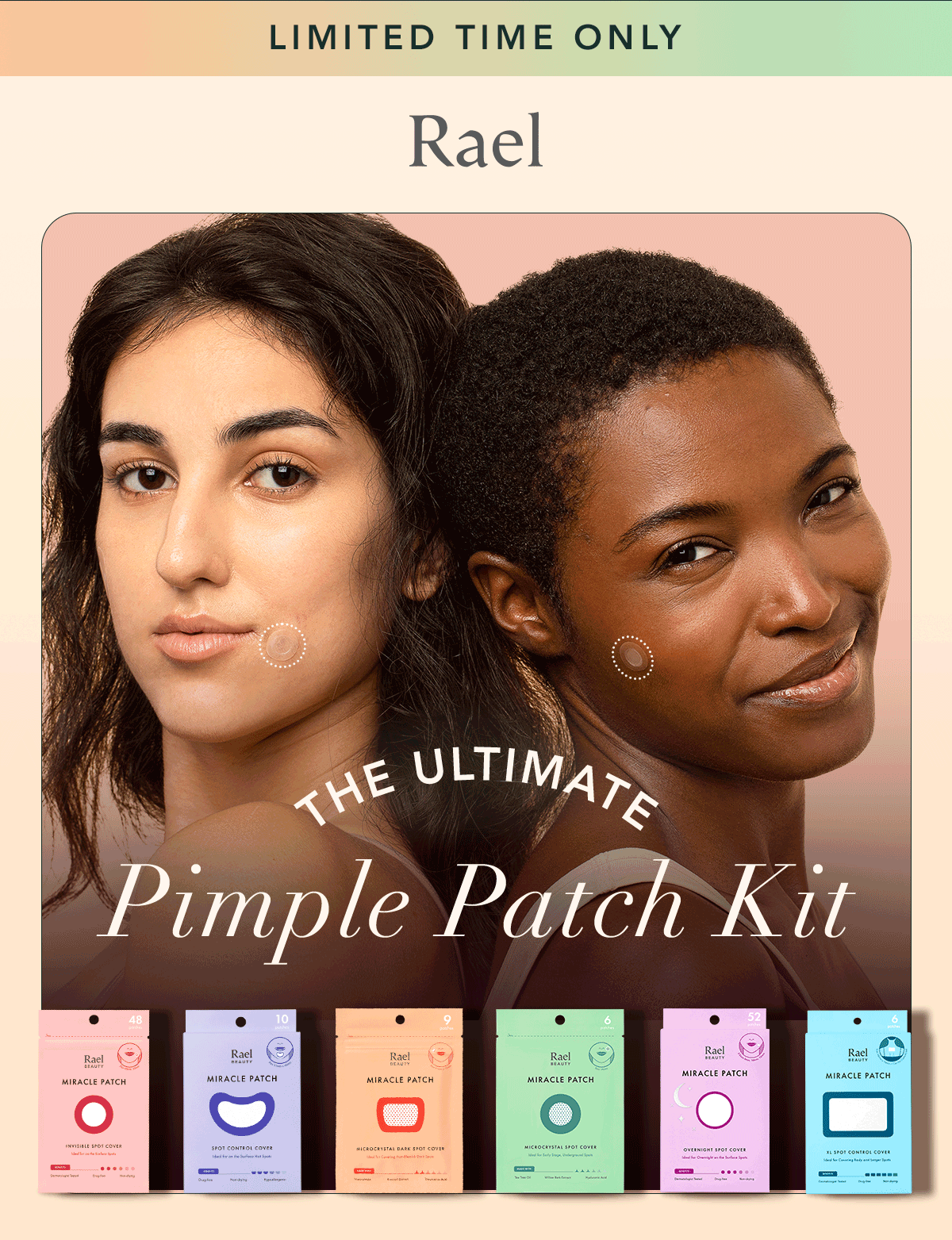 Rael: Get 15% OFF our best-selling pimple patch kit! | Milled