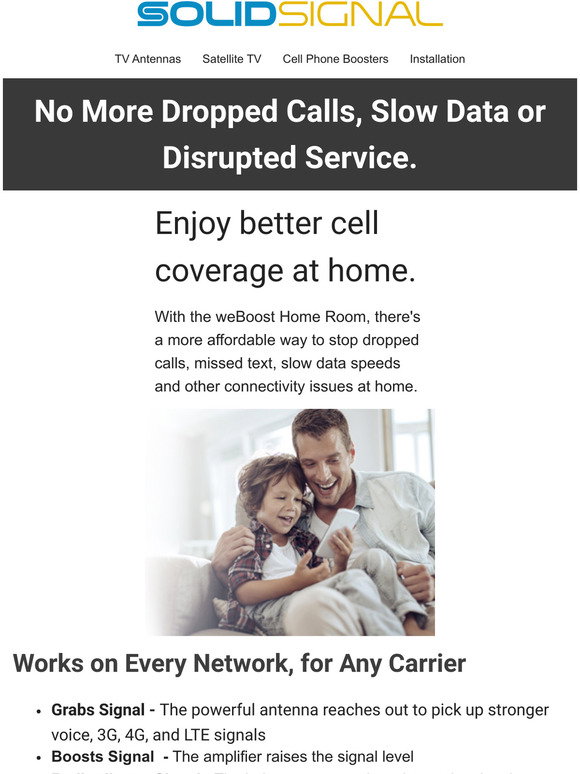 Solid Signal: Improve Cell Signal at Home! | Milled