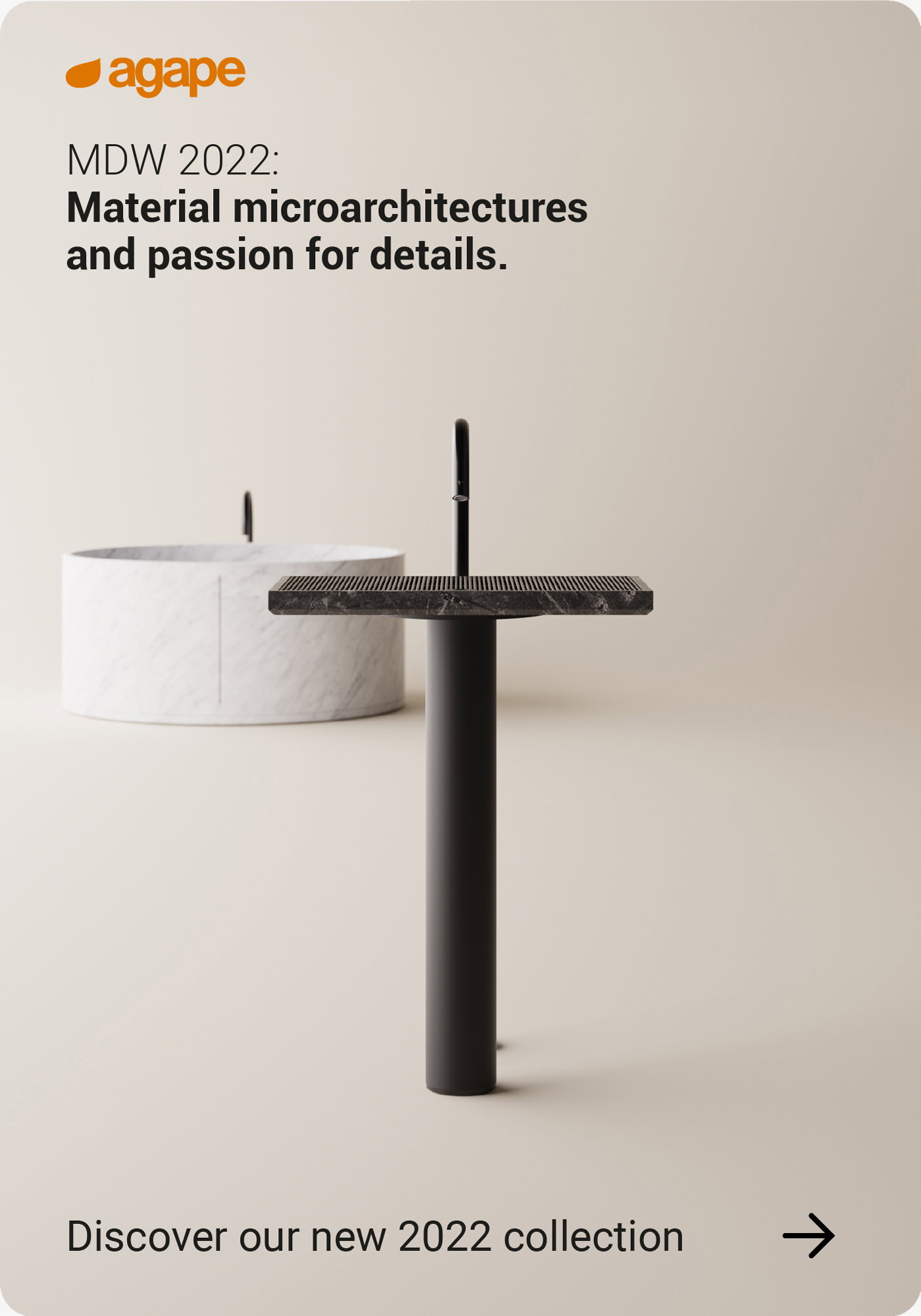 Archiproducts IT: Agape at the Milan Design Week 2022: material ...