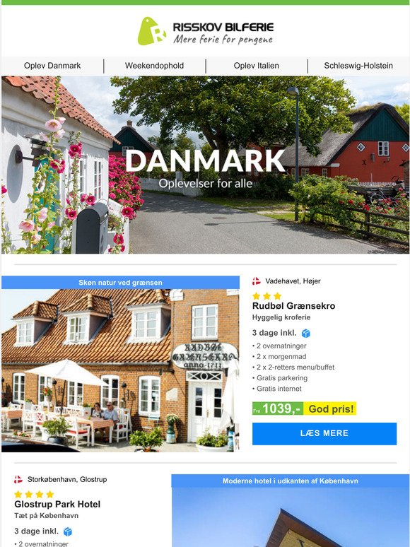 Risskov AutoFerie: Ferie i Danmark - book dit drømmeophold her! | Milled