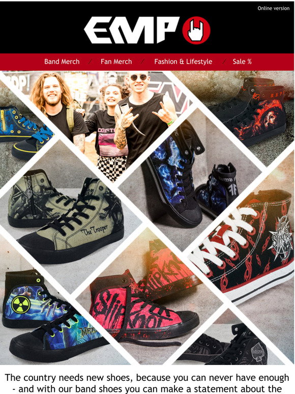 EMP: From head to toe wearing the merch of the band you love! | Milled