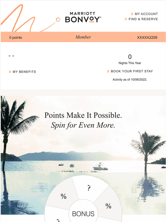 Marriott: Your Marriott Bonvoy Account Update: Special Offers, Benefits ...