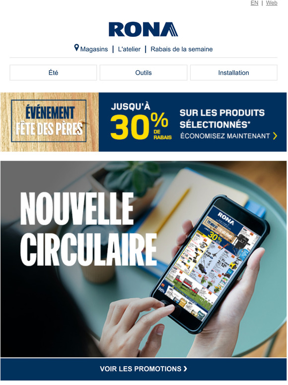 RONA: Découvrez les promotions de la semaine | Milled