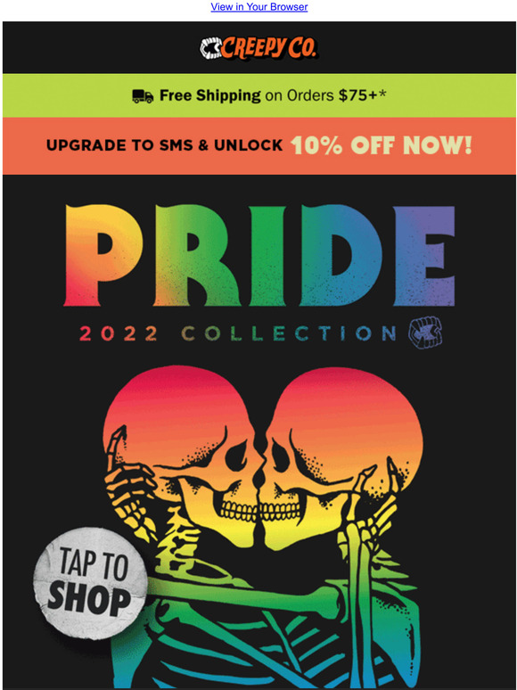 Creepy Co: 🏳️‍🌈 LIVE NOW - 2022 Pride Collection. | Milled