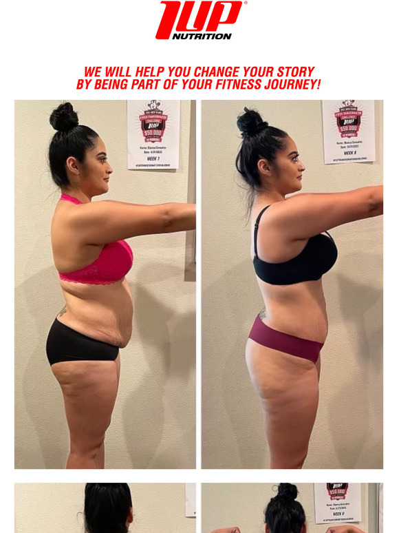 1 Up Nutrition ๐ธ Another Must See Transformation Story Milled