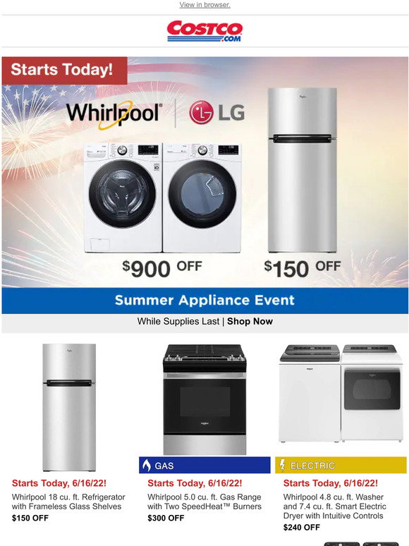 Costco: Summer Savings Event Starts Today! | Milled
