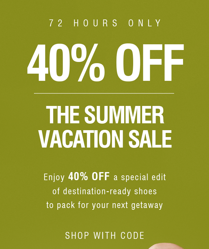 Schutz USA: 40% OFF: The Summer Vacation Sale | Milled