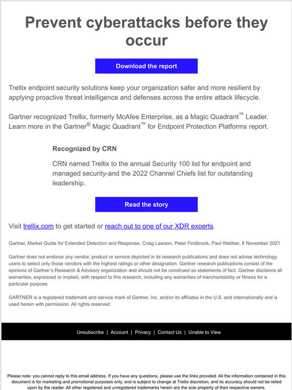 McAfee UK: Trellix named a Leader in Gartner’s Magic Quadrant | Milled