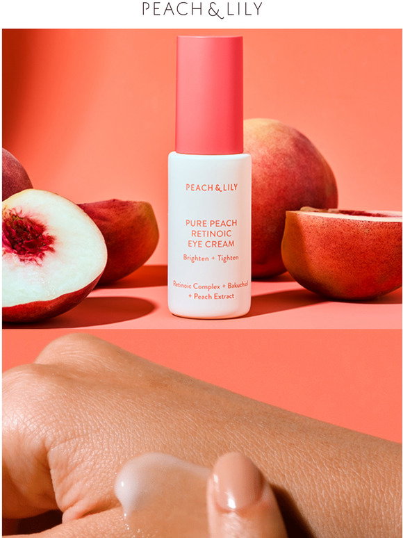 Peach and Lily: Our favorite eye cream. 👀 | Milled