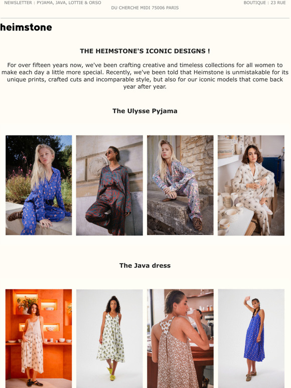 Heimstone: PYJAMA, JAVA, LOTTIE & ORSO : THE ICONICS | Milled