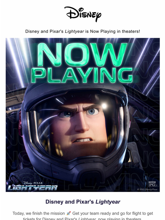 Disney Cruise Line: See Disney and Pixar's Lightyear in theaters NOW 🚀 ...