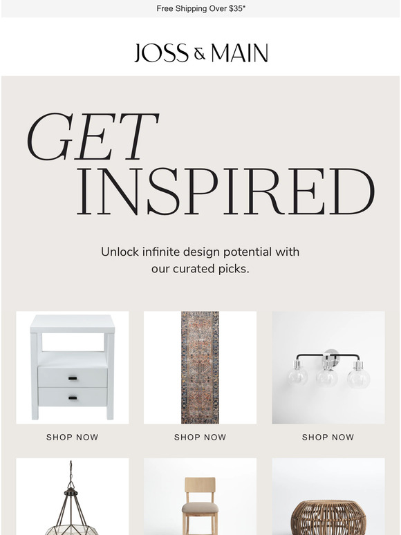 Joss & Main: Open for nightstand inspo | Milled