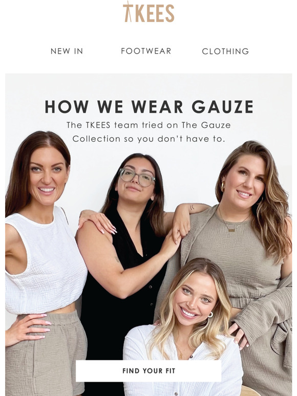 Tkees: The TKEES Team Tried Gauze | Milled