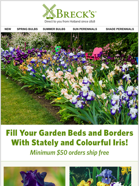 Breck's: 👉 Reserve your iris selections today! | Milled