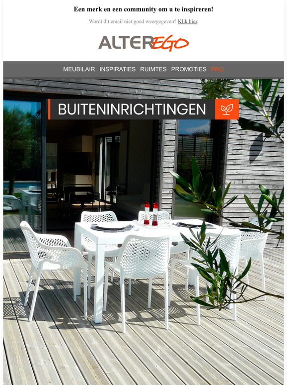 Alterego Design: De mooiste buiteninrichtingen bij Alterego | Milled