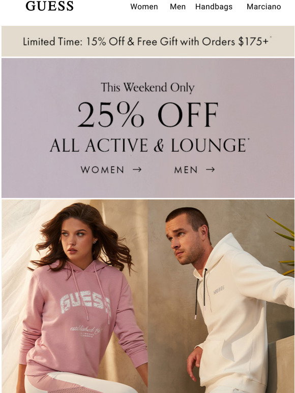 GUESS: Extra 15% & Flash Sale | This Weekend Only | Milled