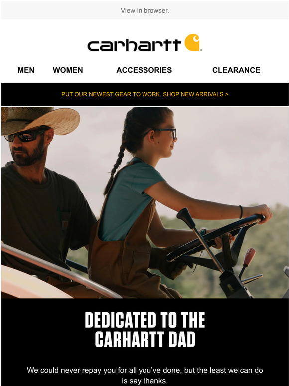Carhartt: To the hardest-working dads we know | Milled