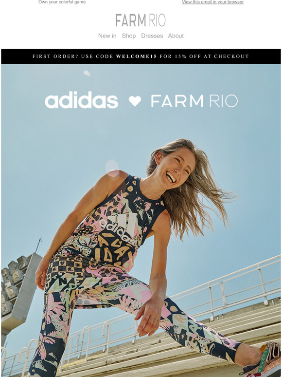 FARM Rio: Adidas ♥️ FARM Rio Collection | Milled