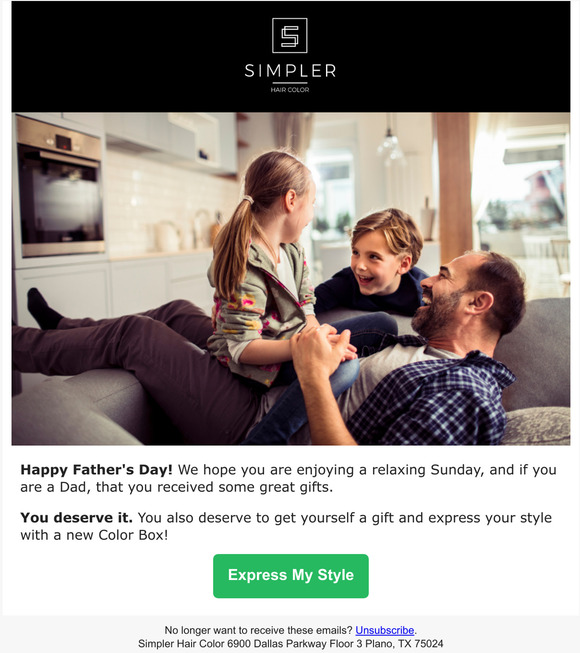 Simpler Hair Color: Happy Fathers Day! | Milled