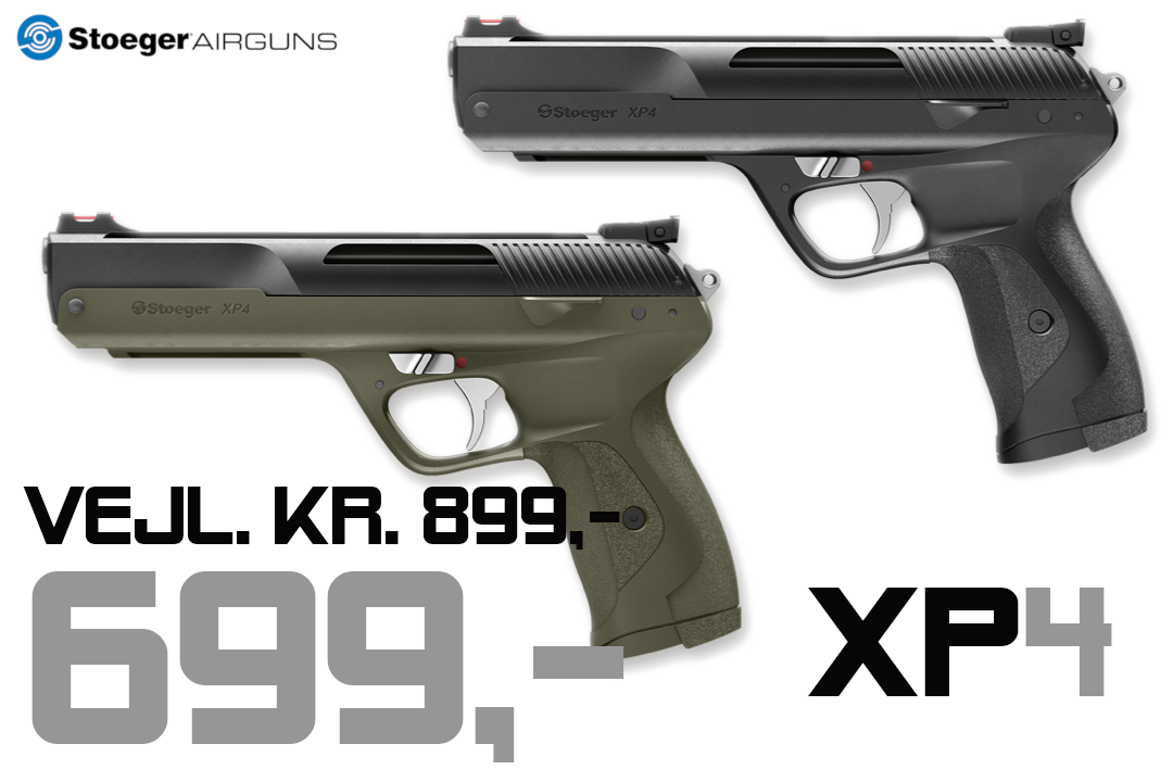 Airgun: Stoeger's nye XP4 luftpistol er nu online hos AIRGUN.dk! | Milled
