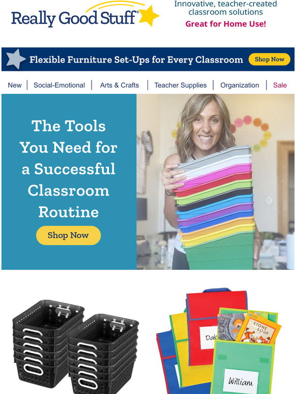 Really Good Stuff: Make your classroom more efficient | Milled