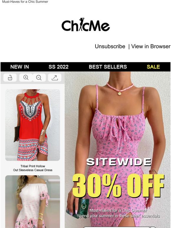 Chicme: New: the summer collection | Milled