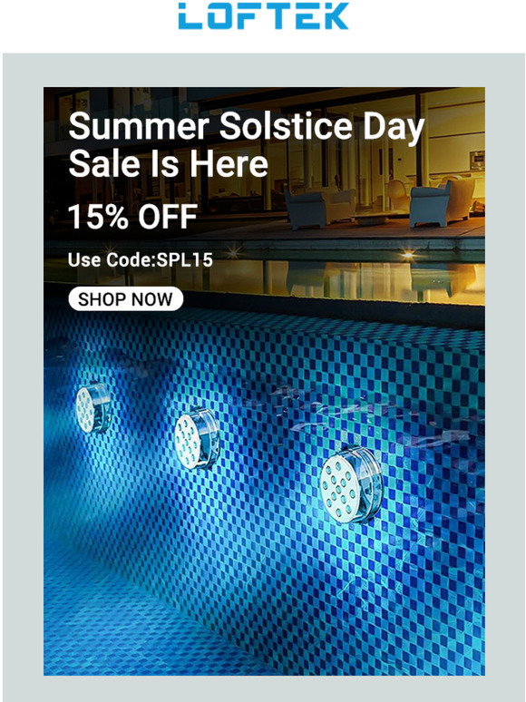 Loftek: Loftek Limited Sale for Submersible Pool Lights! | Milled