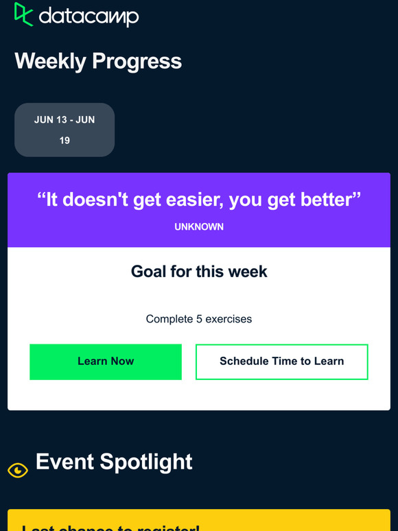 DataCamp: New Course: Introduction to Statistics | Milled
