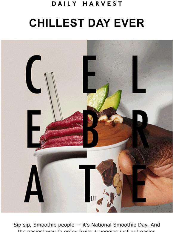 Daily Harvest Email Newsletters: Shop Sales, Discounts, and Coupon Codes