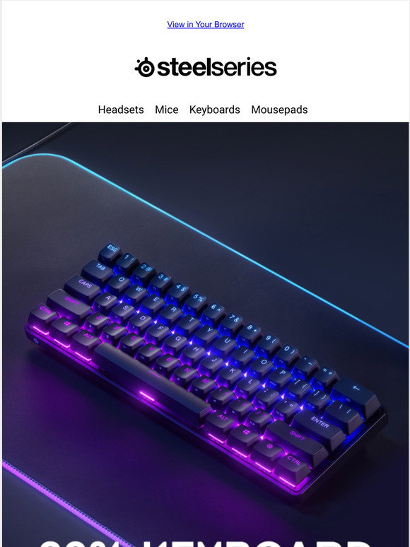 Steelseries: The only keyboard you'll ever need | Milled