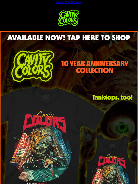 Cavitycolors: 🎃 AVAILABLE NOW! 10 Years of CAVITYCOLORS! 🥳 | Milled