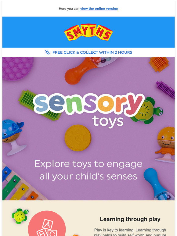 Smyths Toys: Inspire imagination with sensory toys | Milled