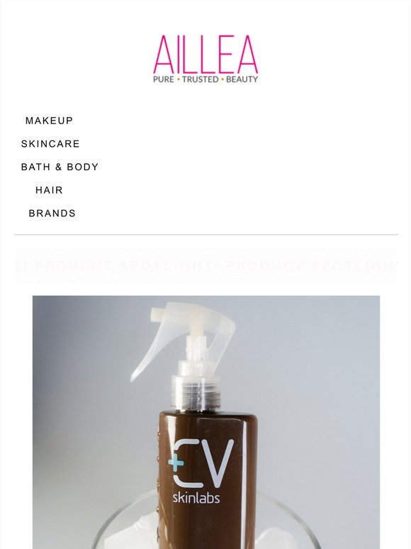 AILLEA: Product Spotlight: CV Skinlabs Rescue and Relief Spray | Milled