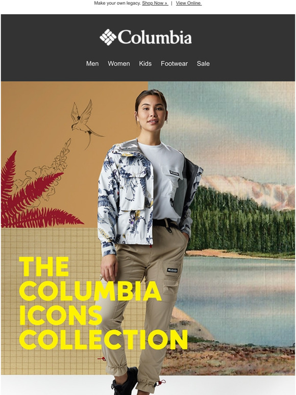Columbia: Meet the Columbia Icons collection. | Milled