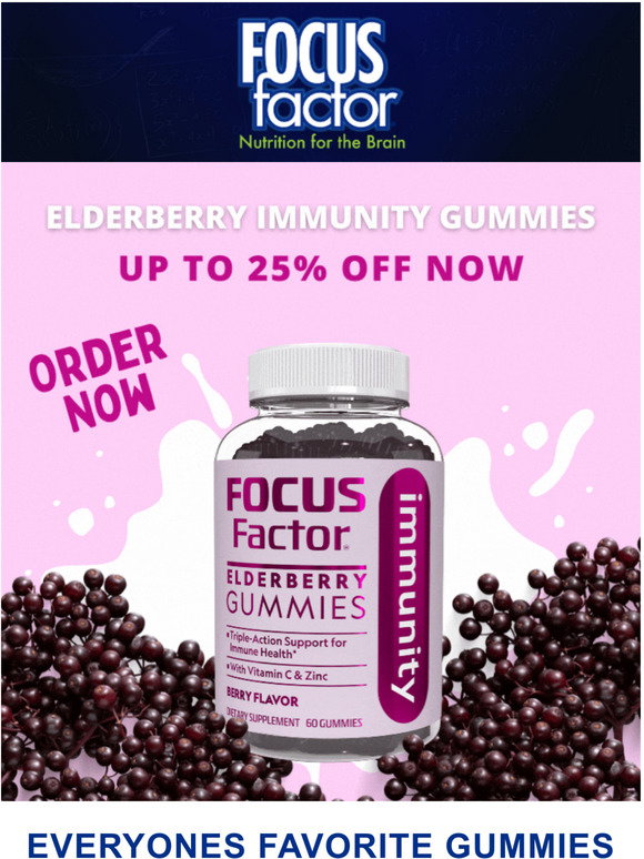 Focus Factor: Who Doesn't Love A Gummy? 🍊🍓 | Milled